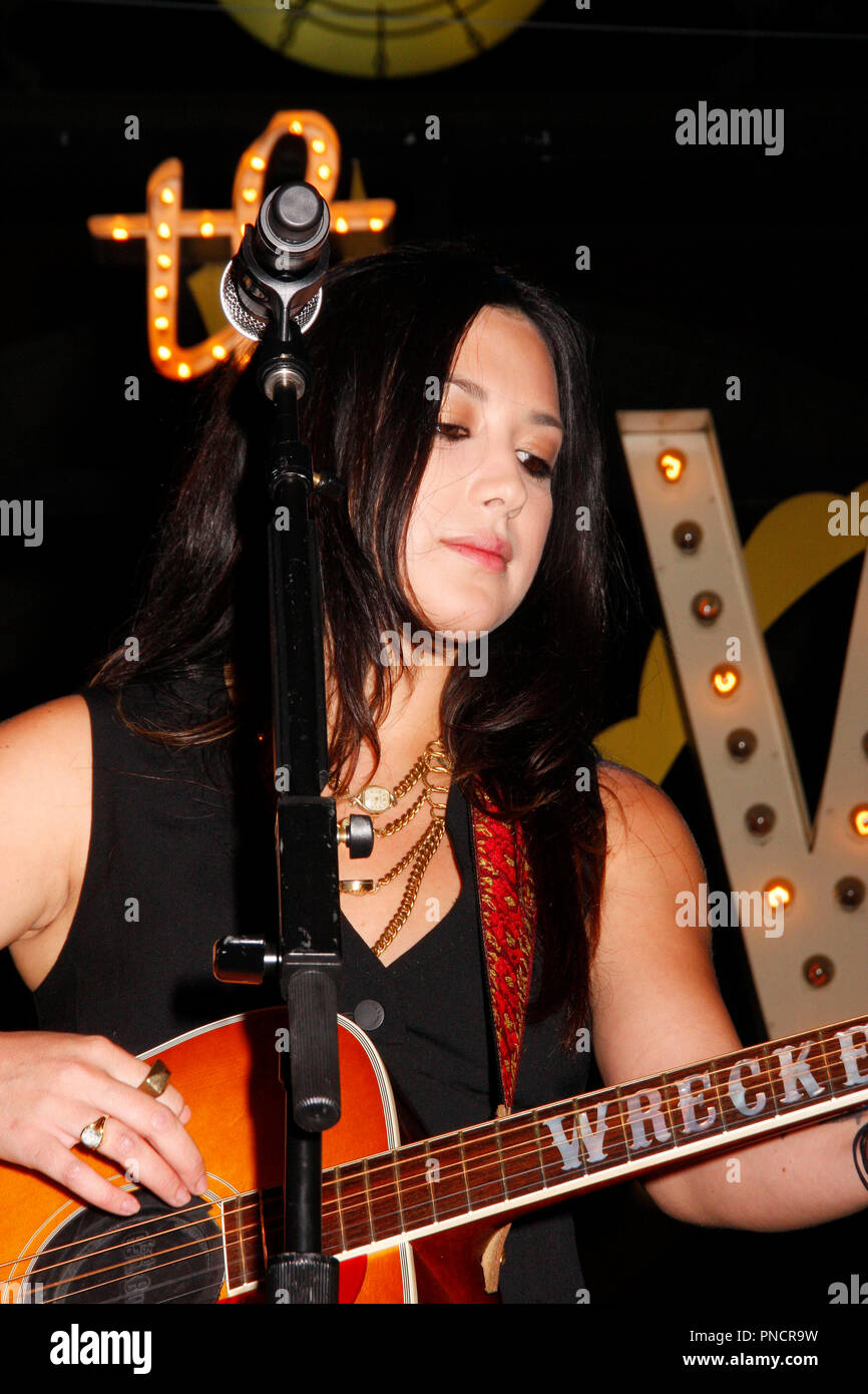 Michelle Branch performs at The Summer Concert Series at The Grove held ...