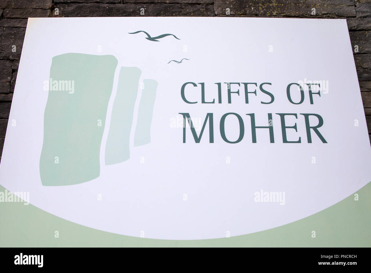 Cliffs of moher sign hi-res stock photography and images - Alamy