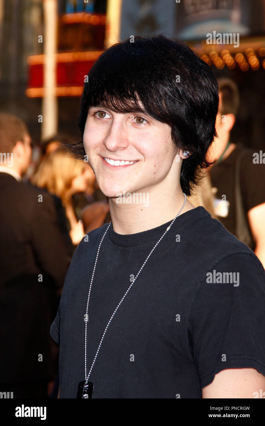 Mitchel Musso at the Los Angeles Premiere of TERMINATOR SALVATION held ...