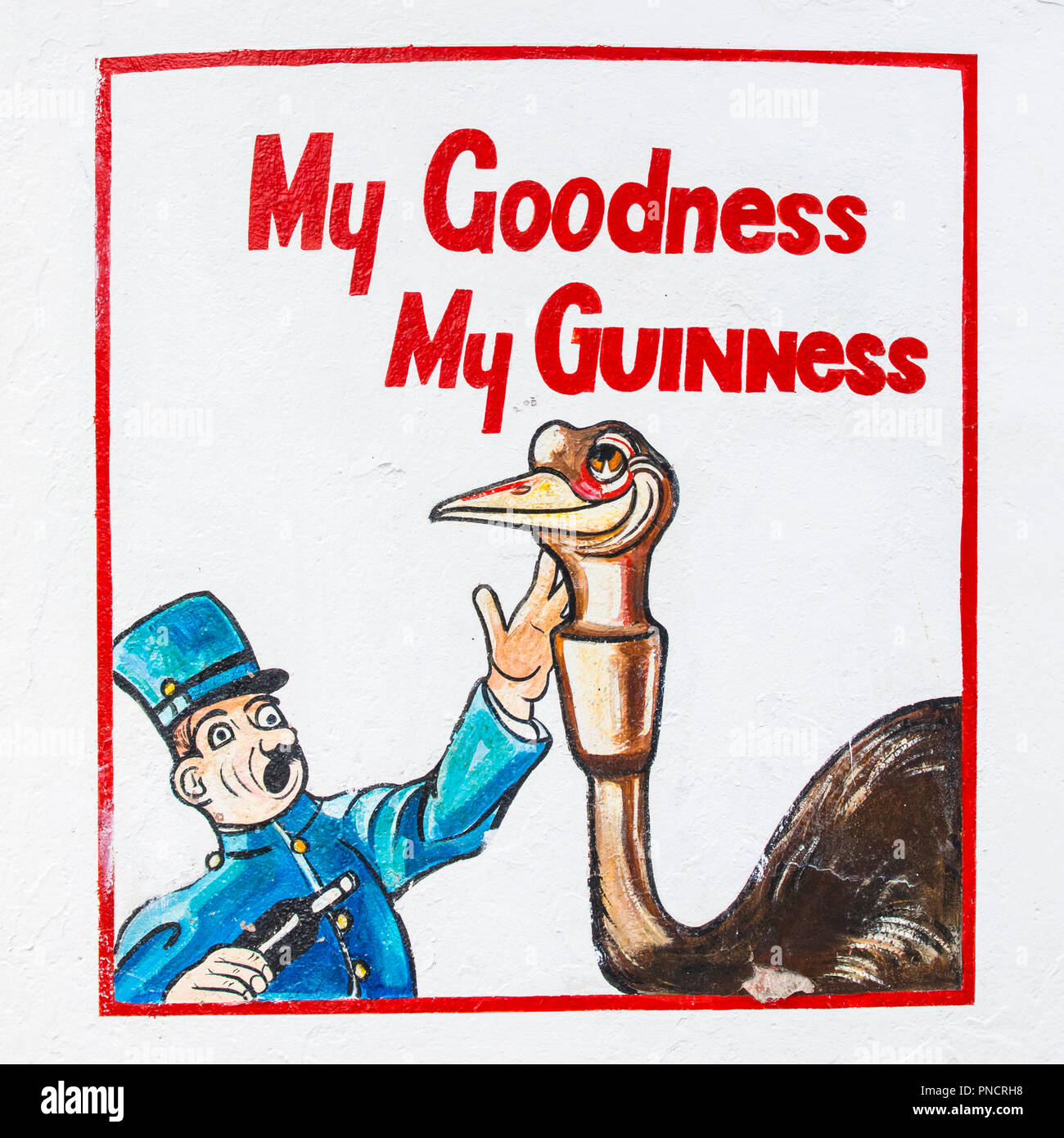 Vintage guinness advertising sign hi-res stock photography and images ...