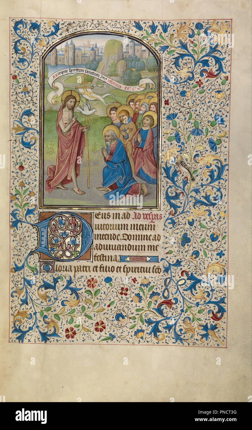 The Apostolic Mission. Date/Period: Early 1460s. Folio. Tempera colors ...