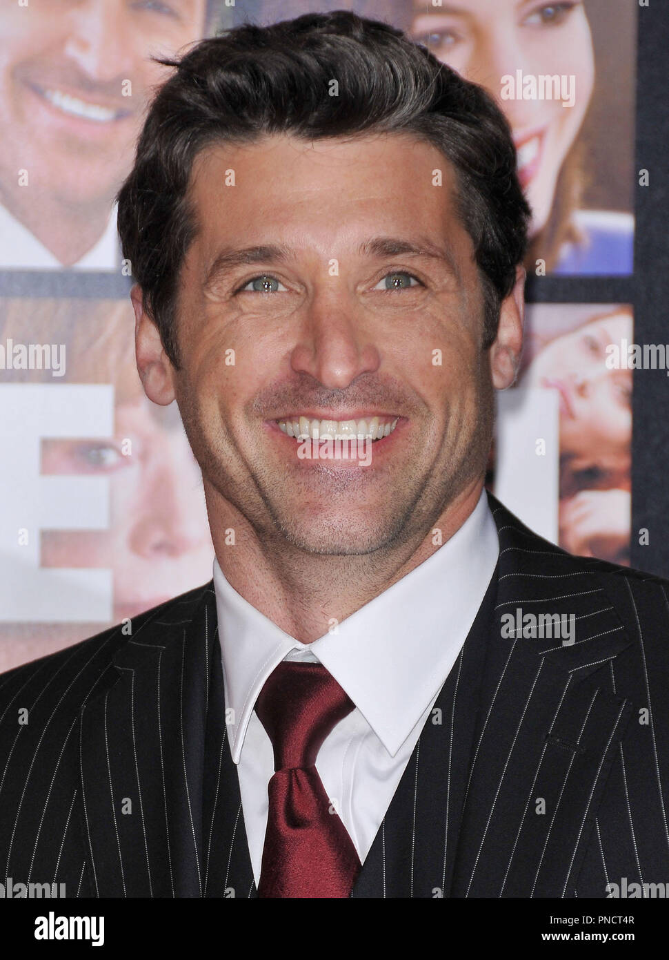 Patrick Dempsey at the World Premiere of "Valentine's Day" held at the ...