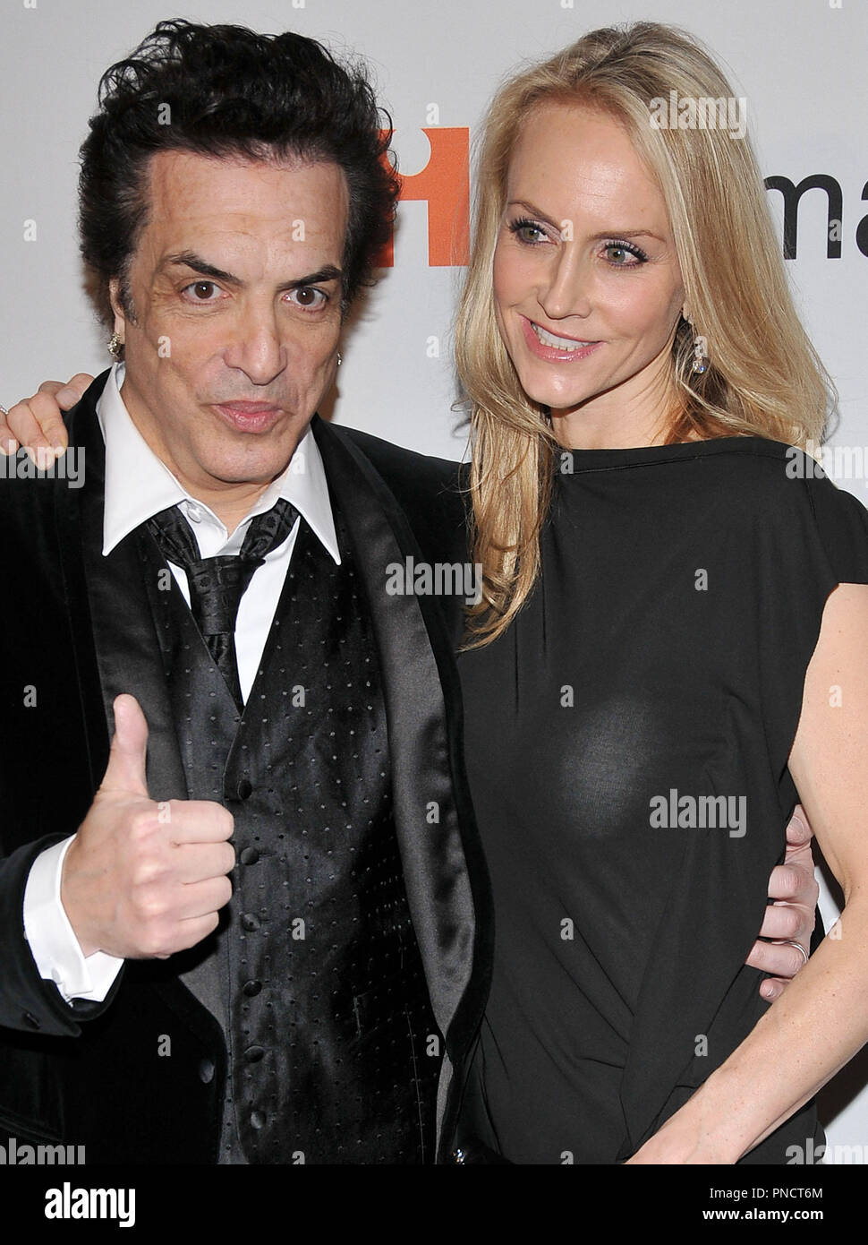 Paul Stanley & wife Erin Sutton at The Recording Academy and Clive ...