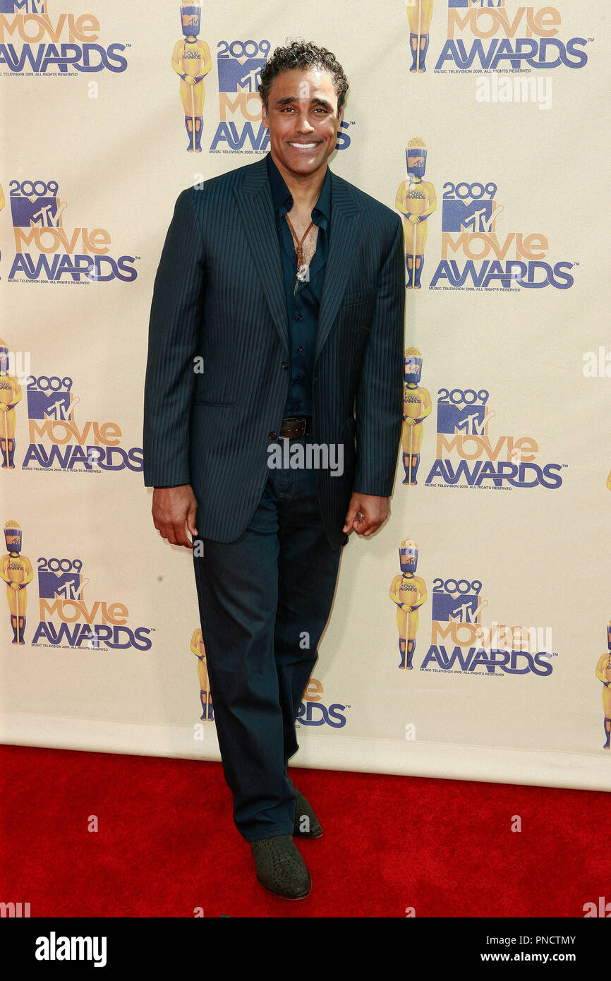 Rick Fox on the red carpet for the 2009 MTV MOVIE AWARDS held at the ...