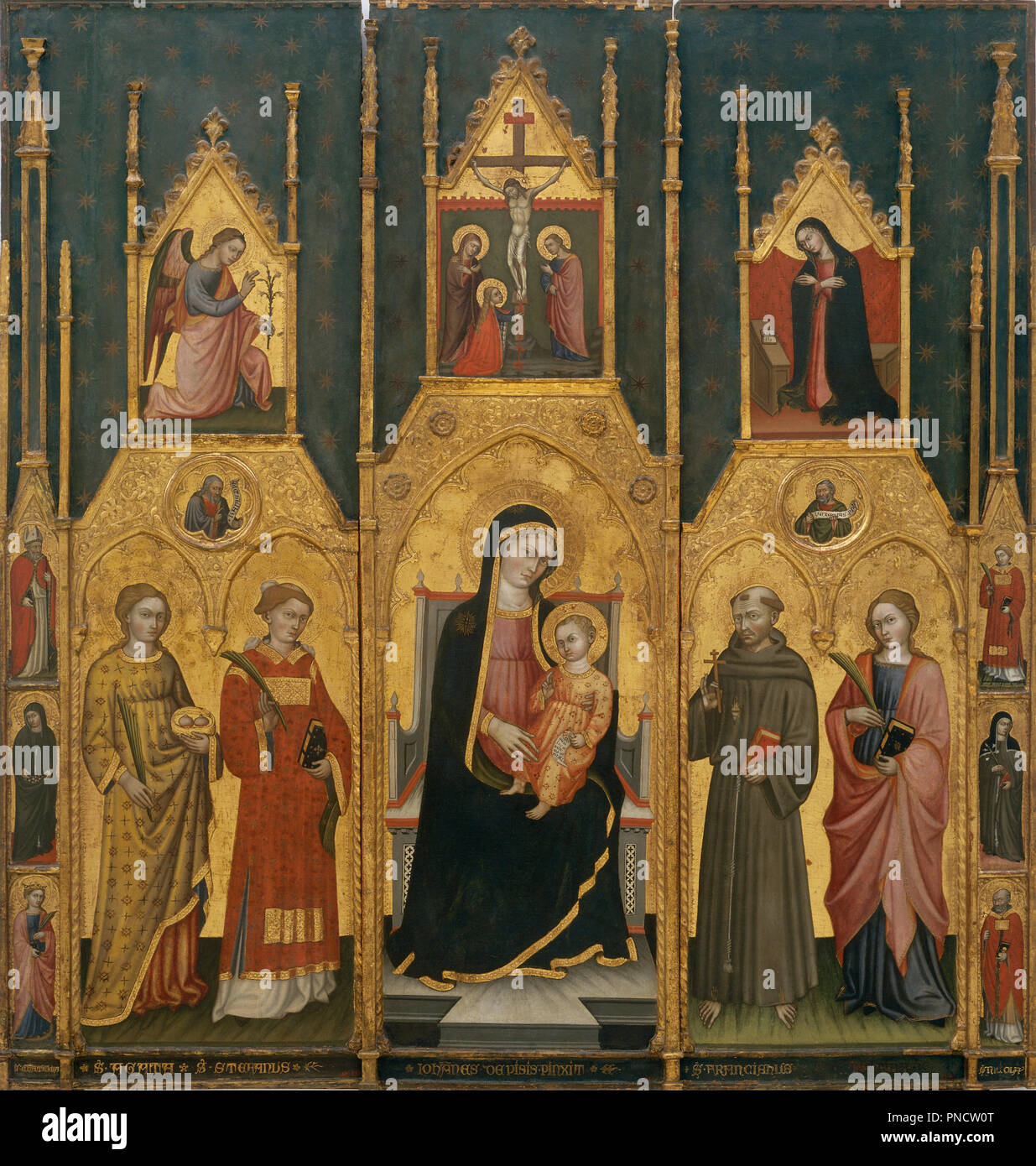 Group portrait painting 15th century hi-res stock photography and ...