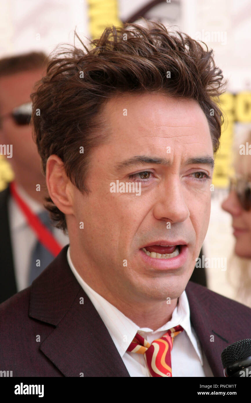 Robert Downey Jr. at the 2009 San Diego Comic-Con International ...