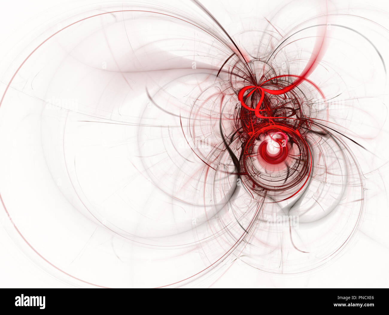 Abstract fractal patterns and shapes. Fractal texture. The colors in ...