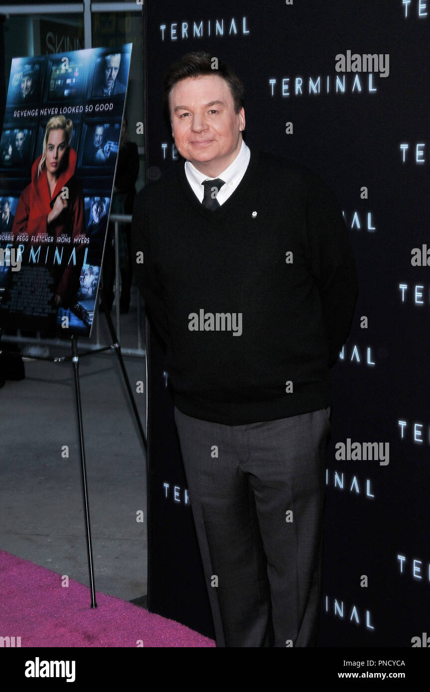 Mike Myers at the "Terminal" Premiere held at the ArcLight Hollywood in ...