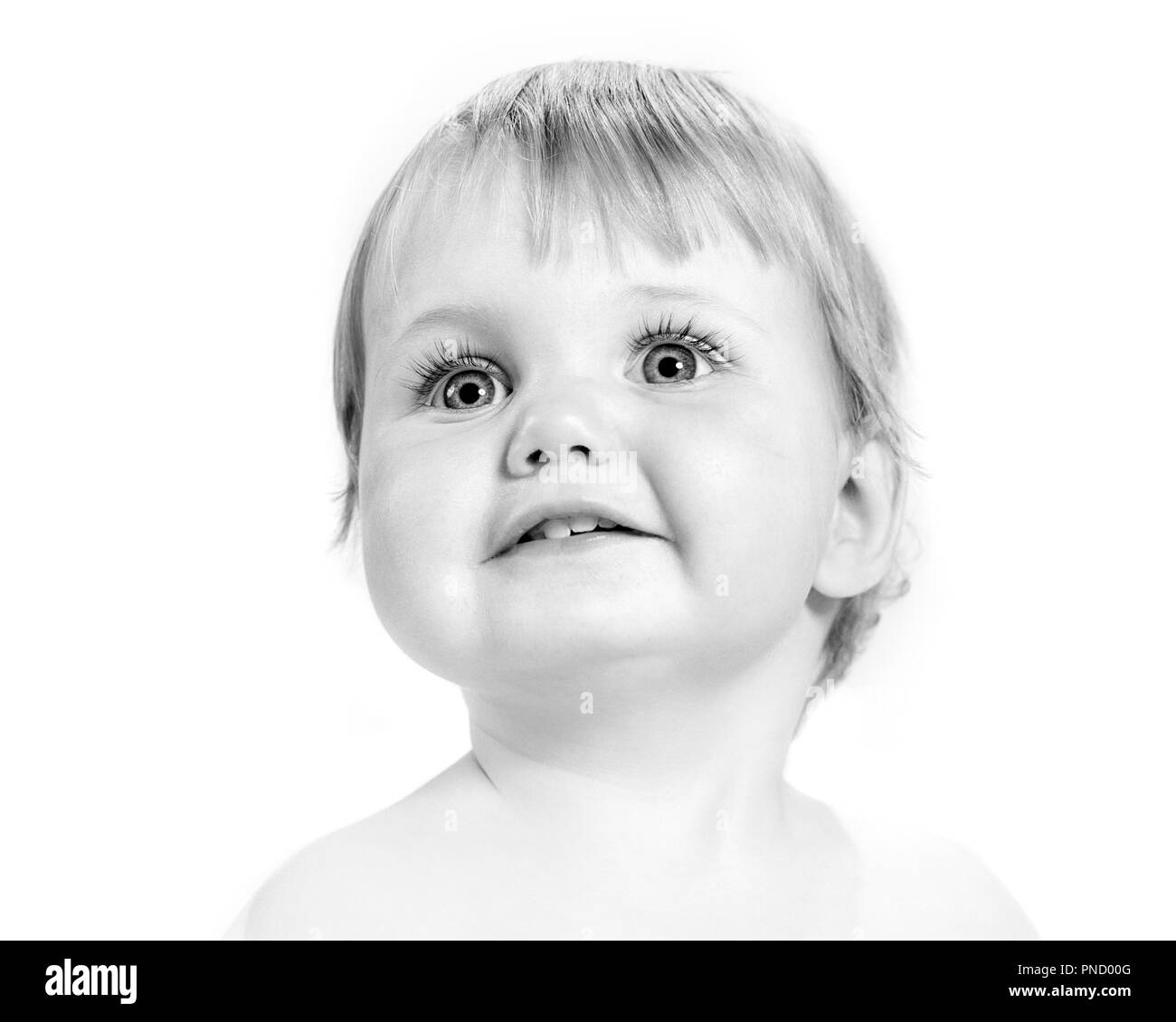 Baby portrait 1970s hi-res stock photography and images - Alamy