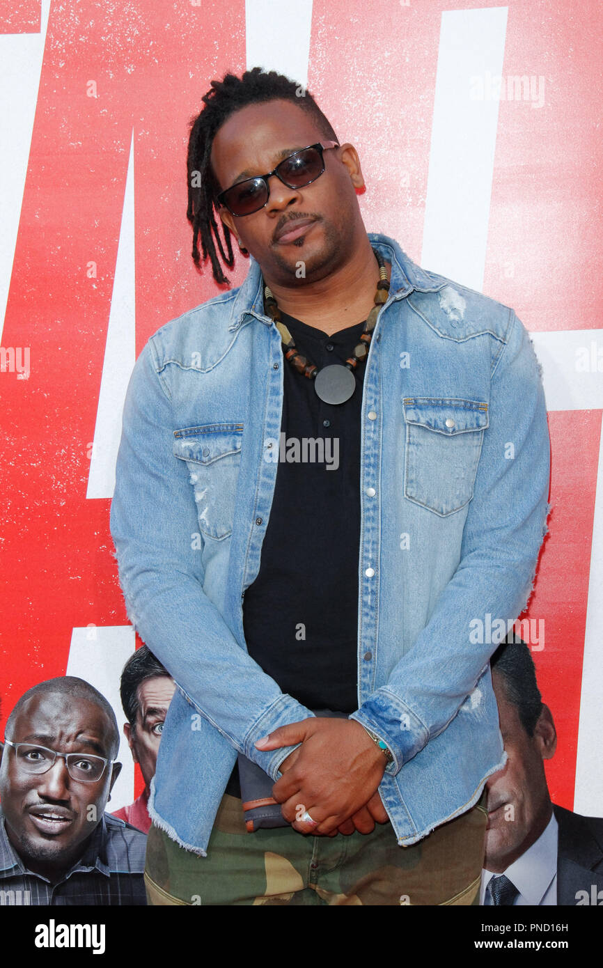 Open Mike Eagle at the World Premiere of Warner Bros' "Tag" held at the ...