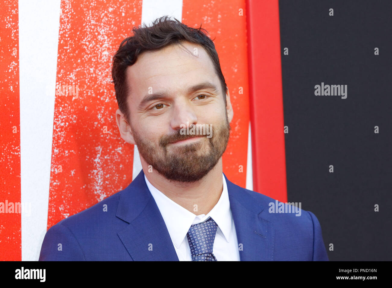 Jake Johnson at the World Premiere of Warner Bros' "Tag" held at the ...