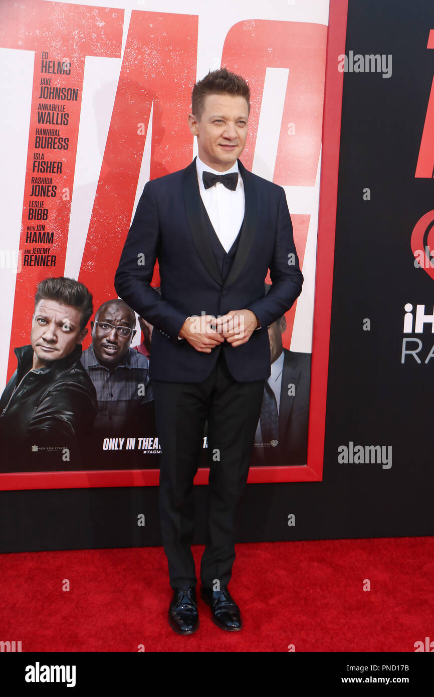 Jeremy Renner 06/07/2018 "Tag" World Premiere held at the Regency ...