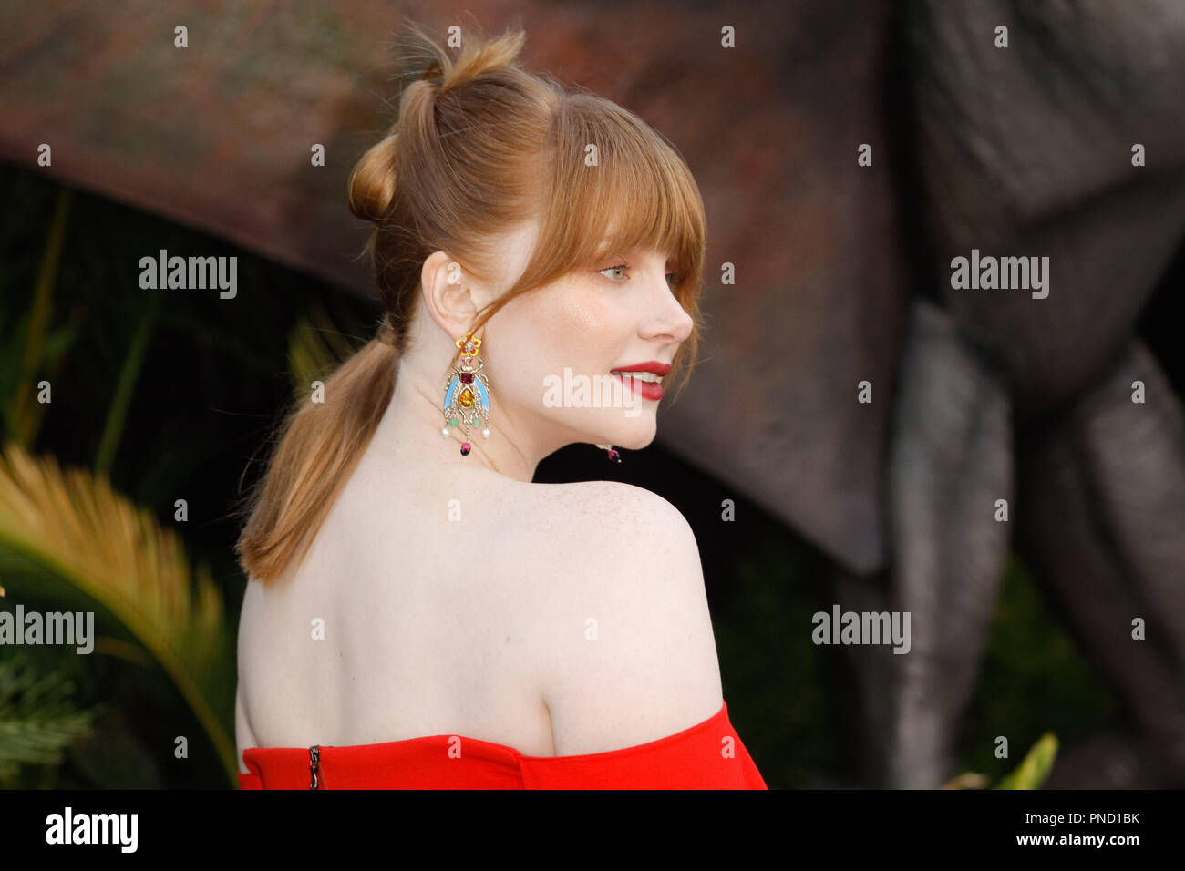 Bryce Dallas Howard at the Premiere of Universal Pictures' "Jurassic ...