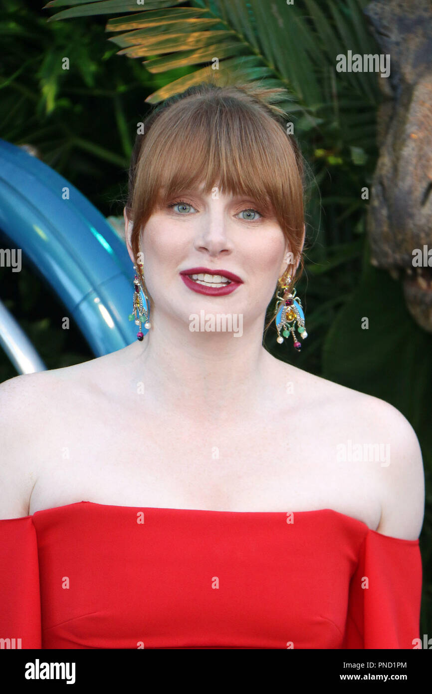 Bryce Dallas Howard 06/12/2018 "Jurassic World: Fallen Kingdom ...