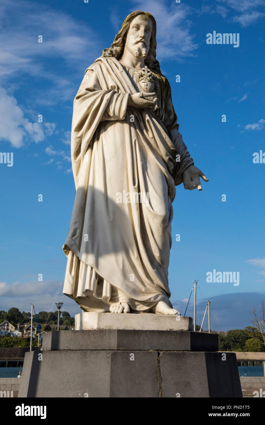 A memorial in the historic city of Waterford in the Republic of Ireland ...