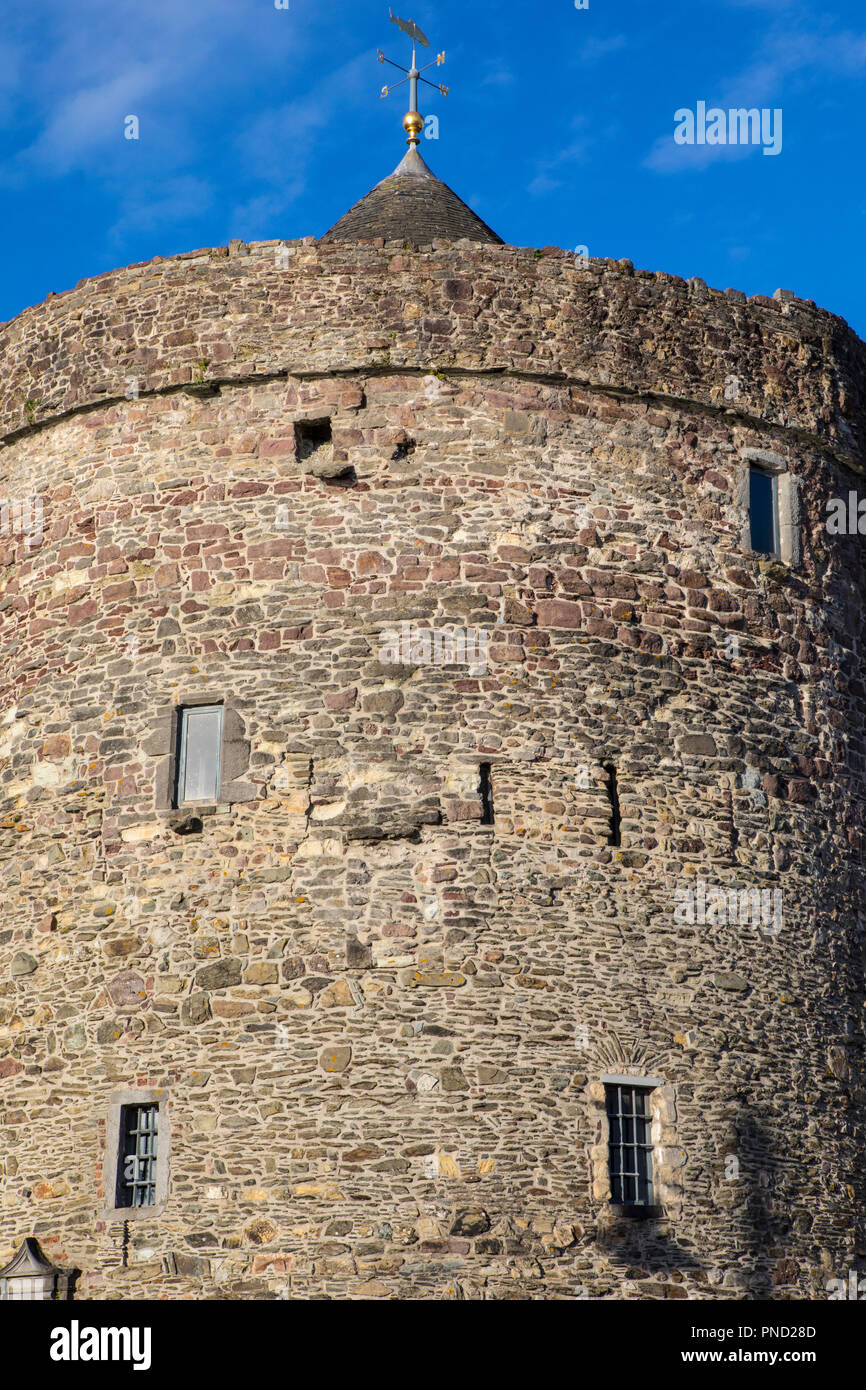 The historic Reginalds Tower in the city of Waterford, Republic of ...