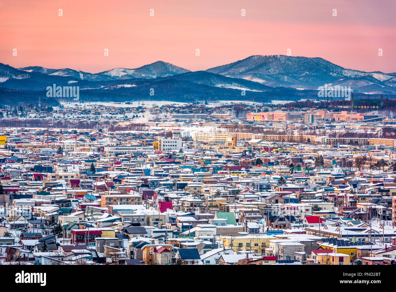 Asahikawa skyline hi-res stock photography and images - Alamy