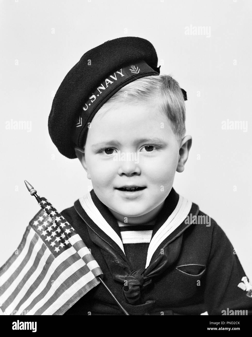 Baby wearing cap Black and White Stock Photos & Images - Alamy