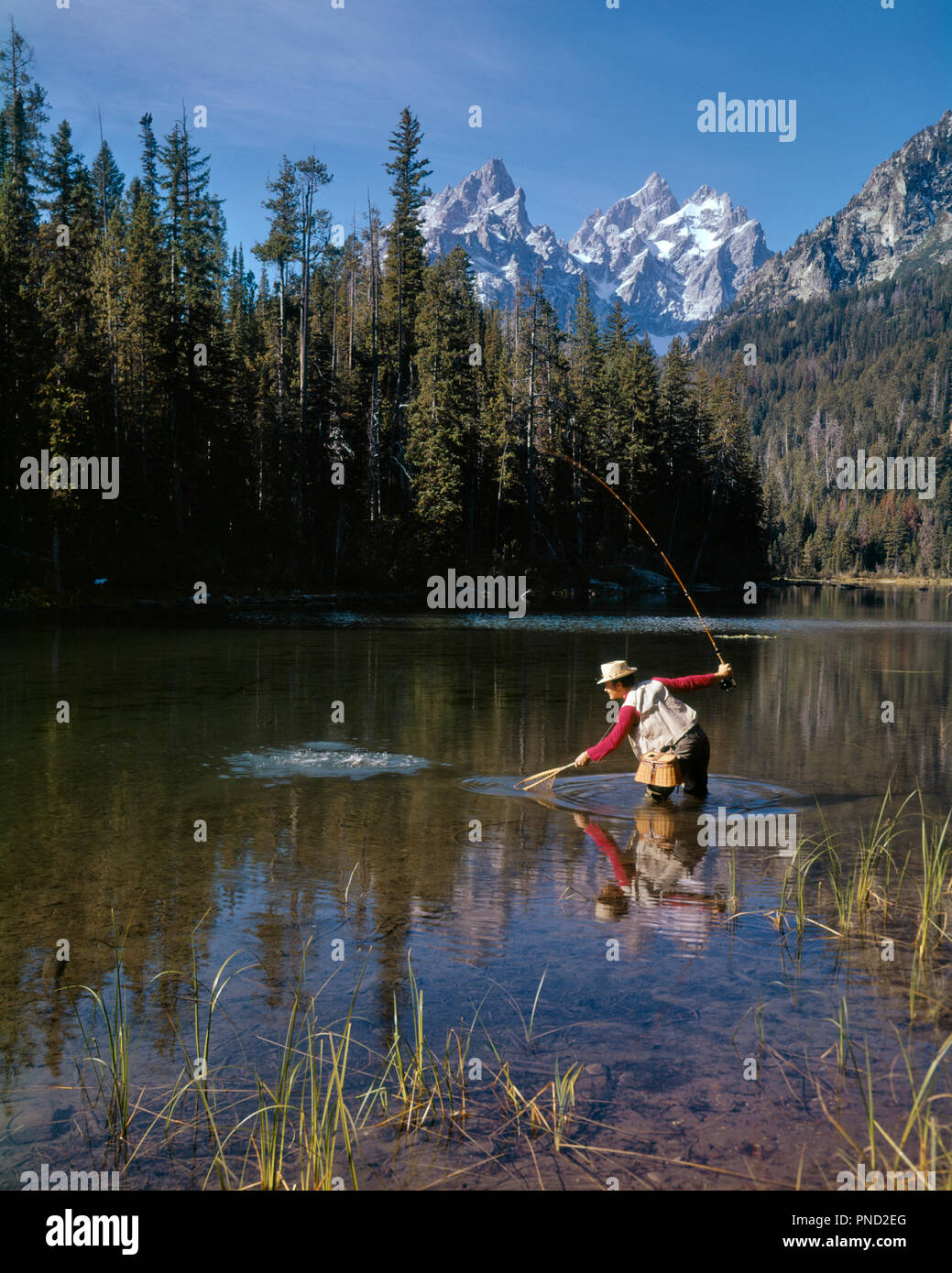 1970s fly fishing hi-res stock photography and images - Alamy