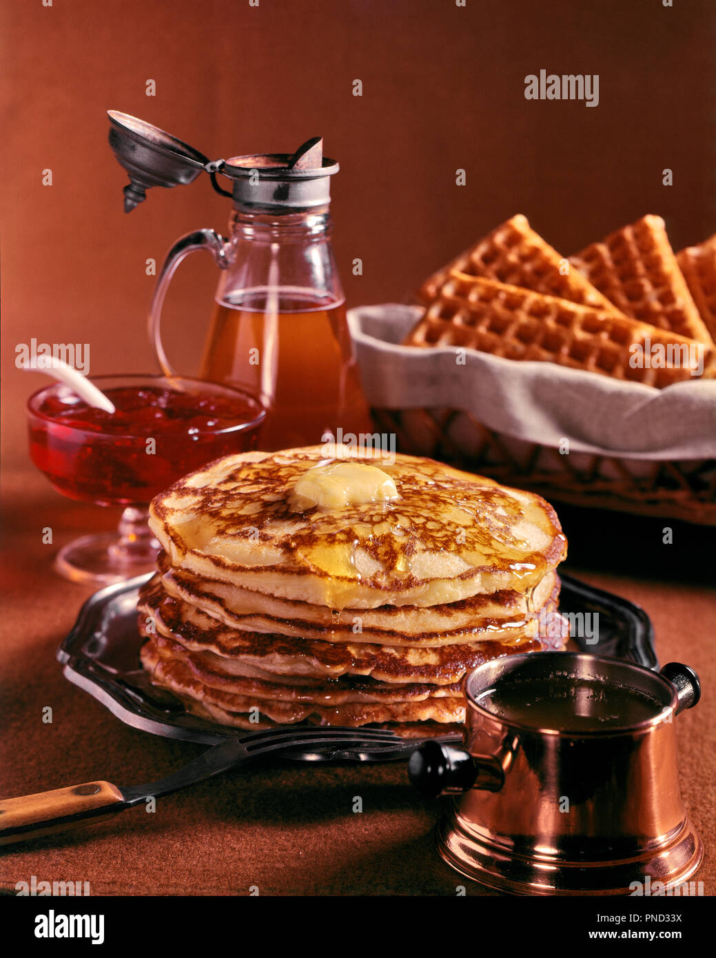 1950s breakfast hi-res stock photography and images - Alamy