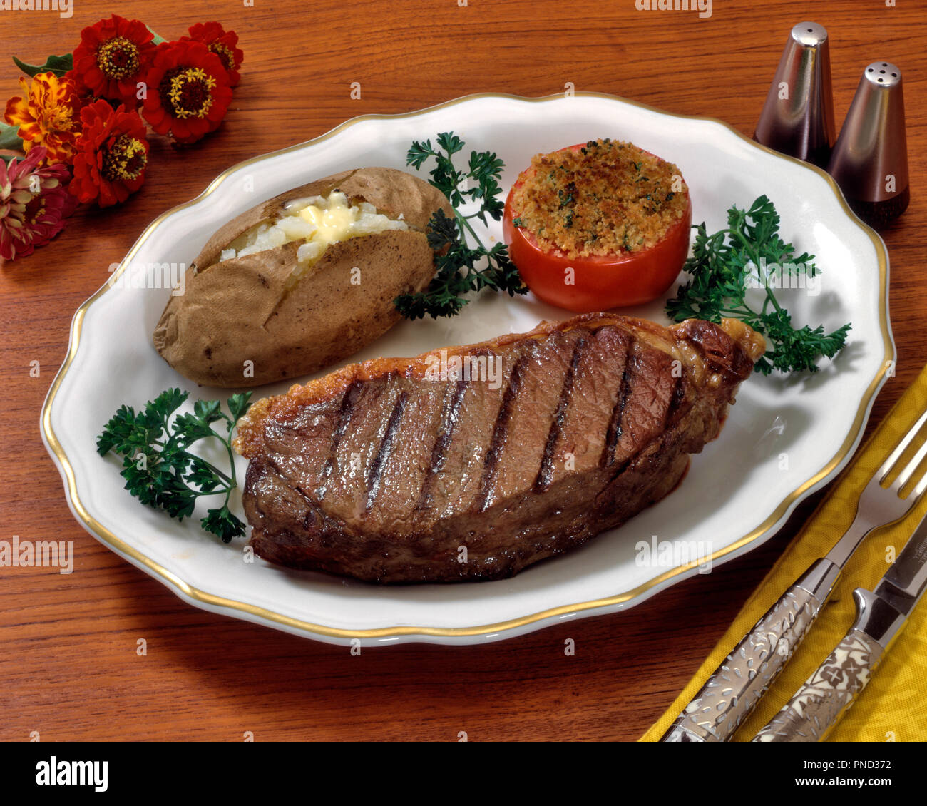 1970s meal hi-res stock photography and images - Alamy