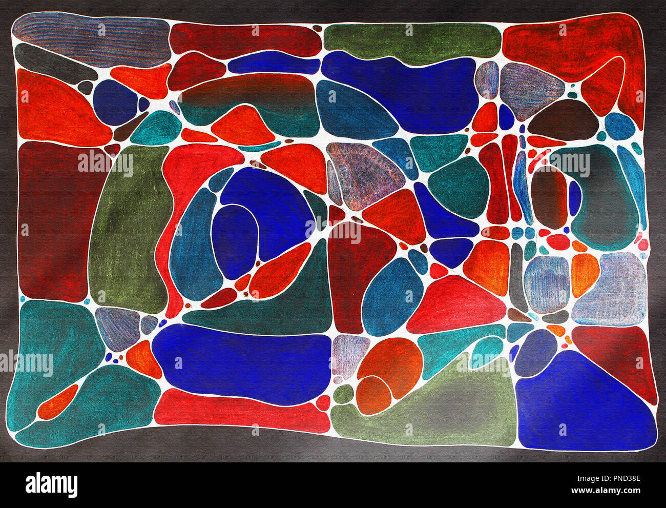 a psychological drawing that allows you to draw your problem, round the ...