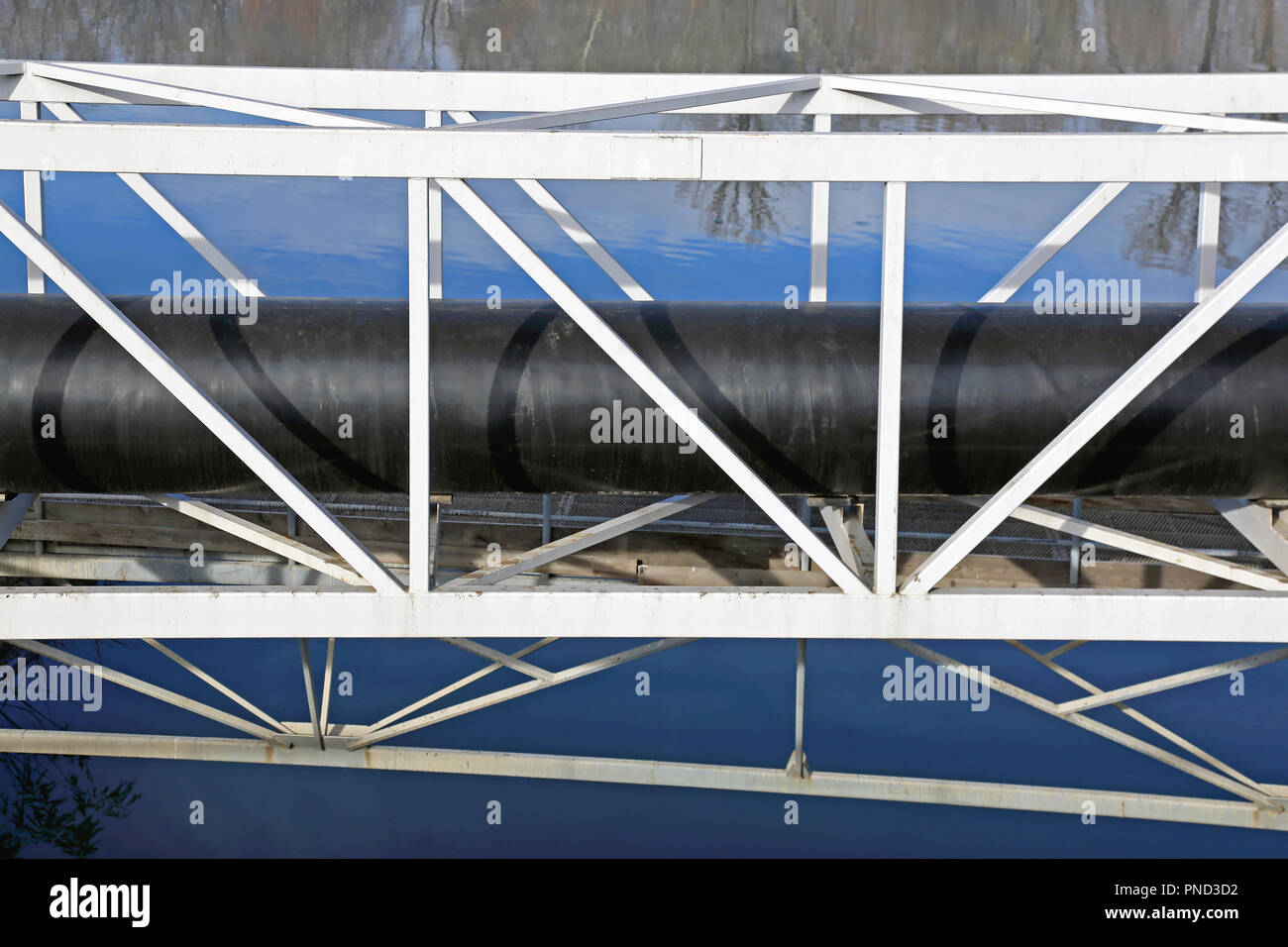 Pipe Over River Stock Photos & Pipe Over River Stock Images - Alamy