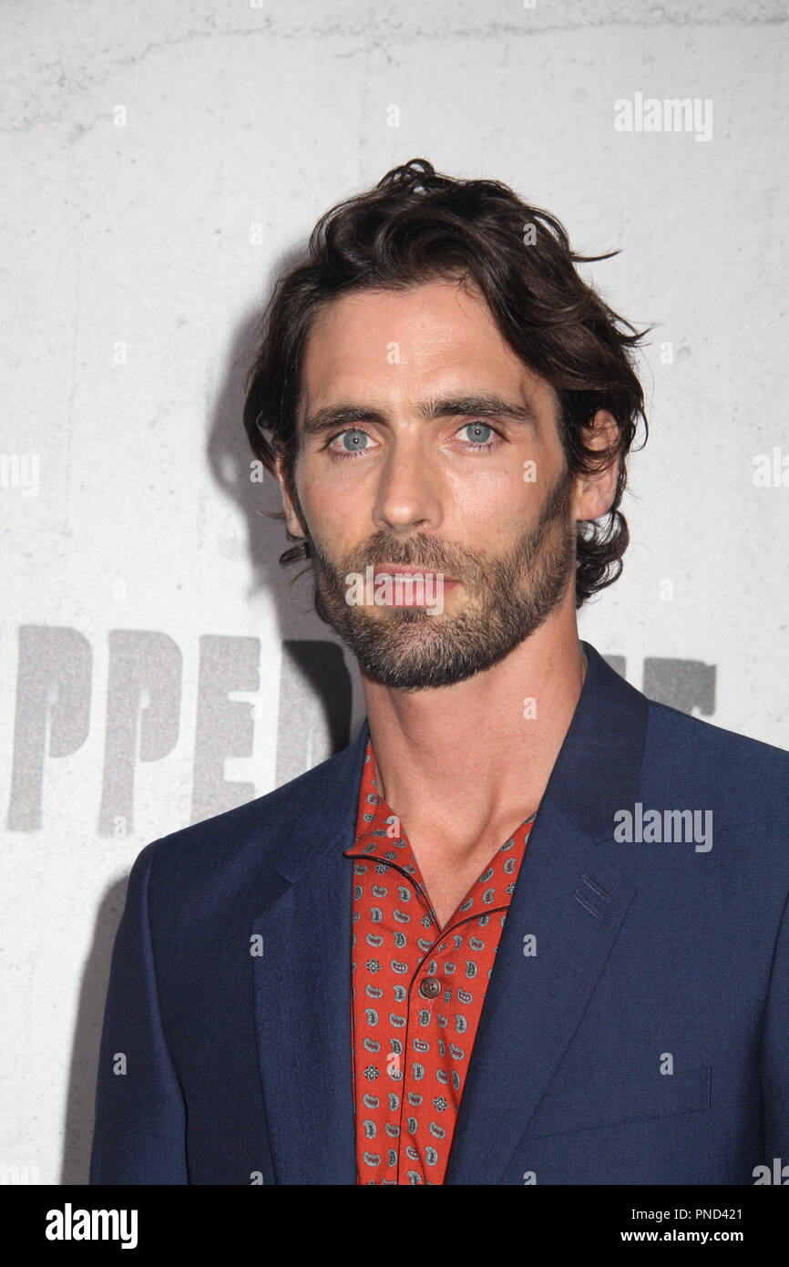 Tyson Ritter 08/28/2018 The World Premiere of "Peppermint" held at the ...