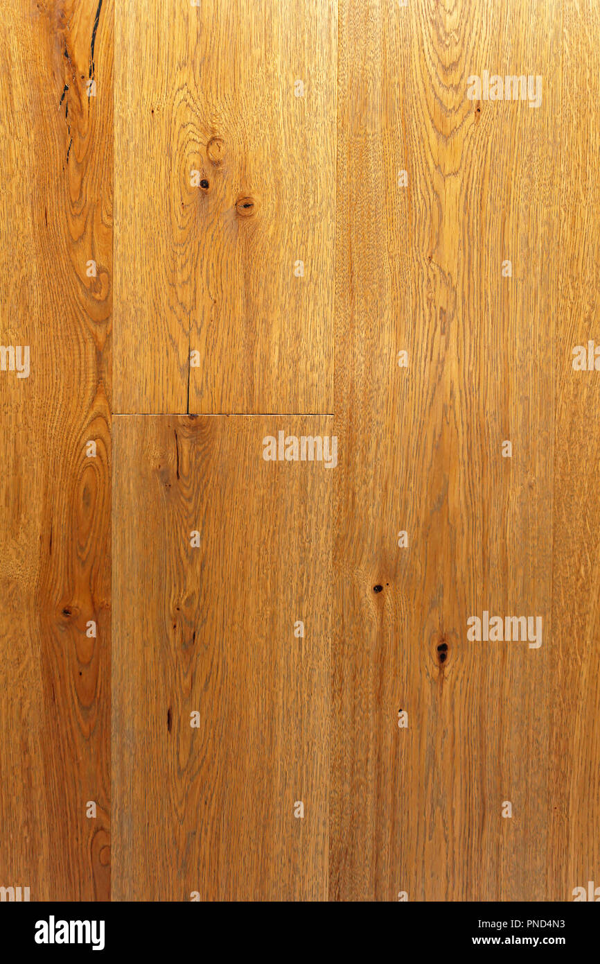 Parquet Floor Made From Light Wood With Knots Stock Photo - Alamy