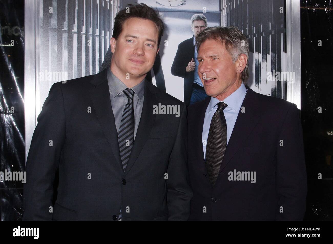 Brendan Fraser and Harrison Ford at the Premiere of "Extraordinary ...