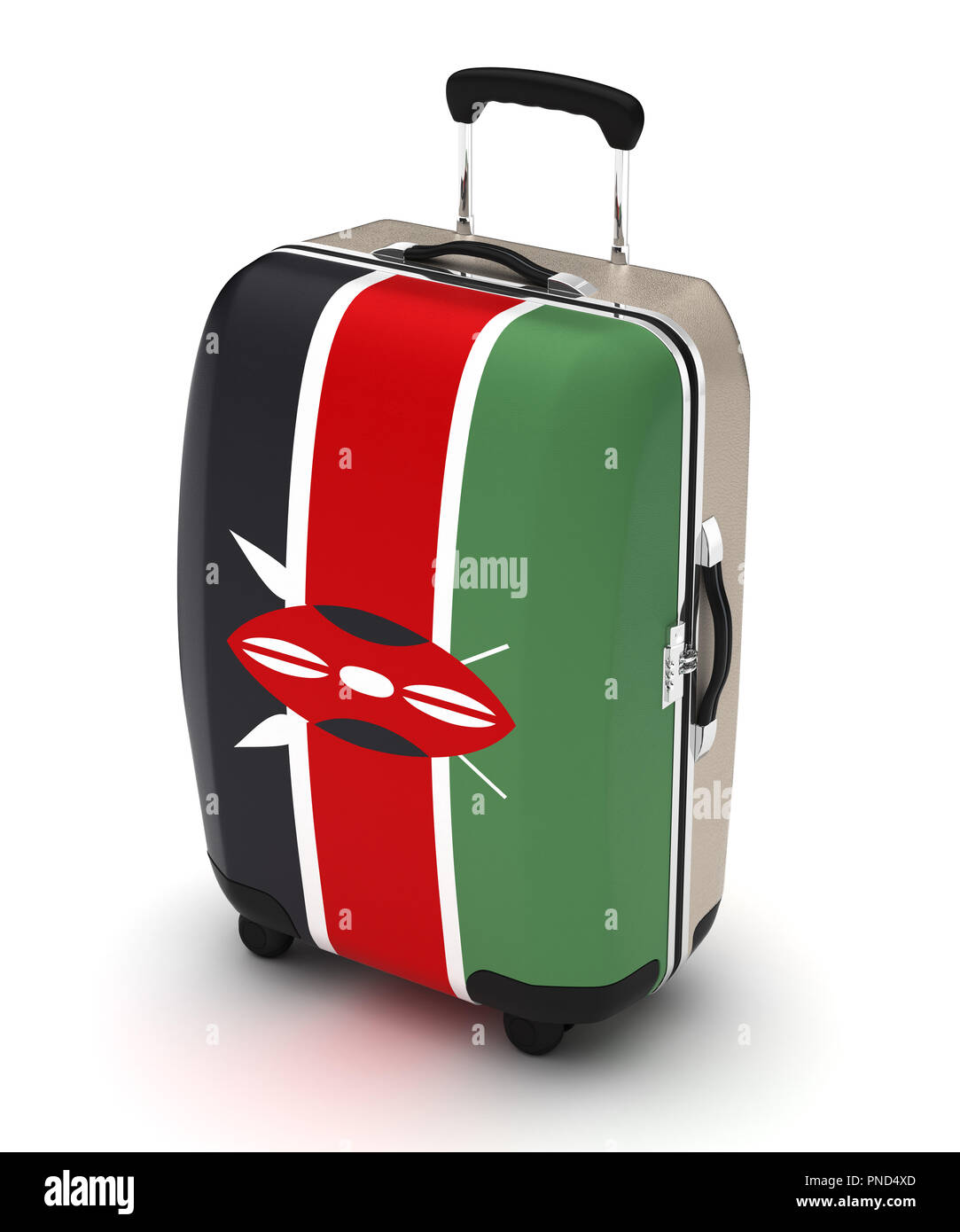 Travel to Kenyan (isolated with clipping path Stock Photo - Alamy