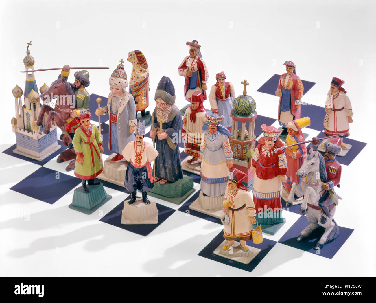 Russian chess set hi-res stock photography and images - Alamy