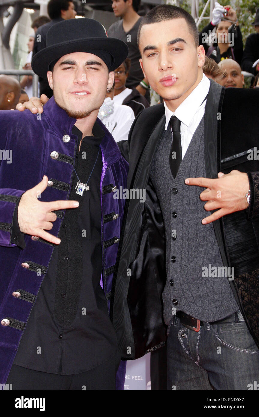 Dancers from the film Daniel Celebre & Timor Steffens arriving at the ...