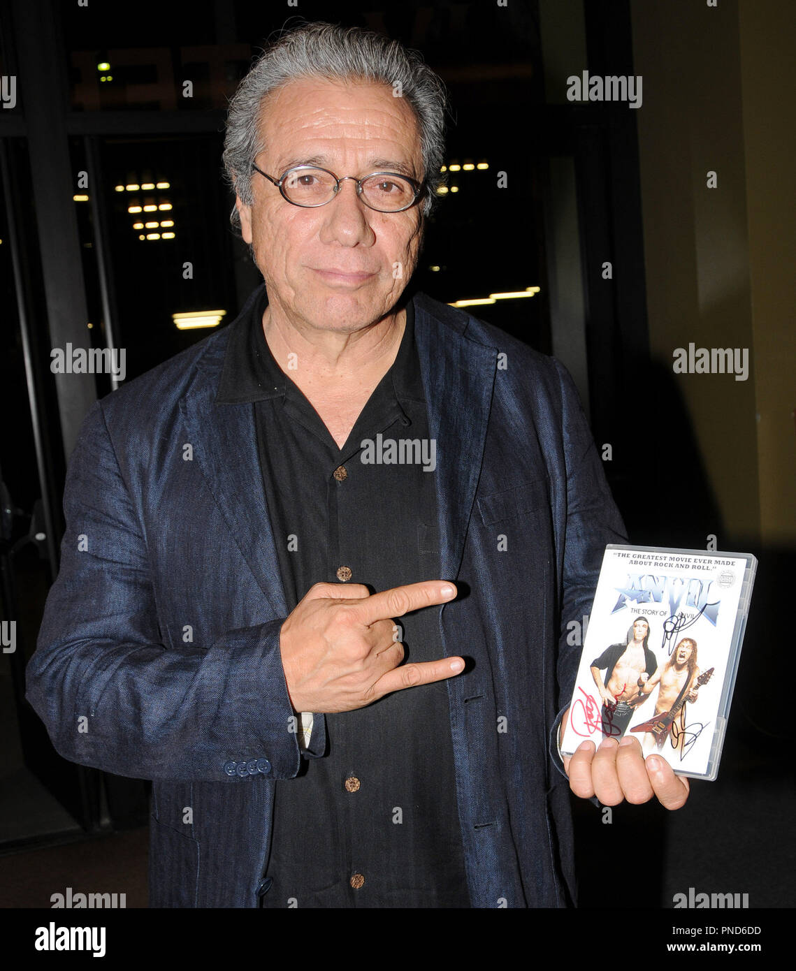 Edward James Olmos during the reception in celebration of the DVD ...