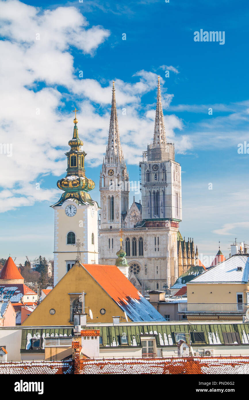 Croatia Winter Zagreb Stock Photos & Croatia Winter Zagreb Stock Images ...
