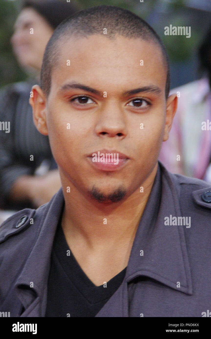 Evan Ross arriving at the Los Angeles Premiere of Michael Jackson's ...