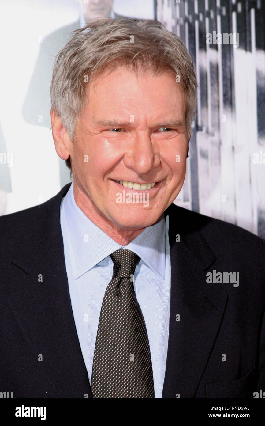 Harrison Ford at the premiere of CBS Films of "Extraordinary Measures ...