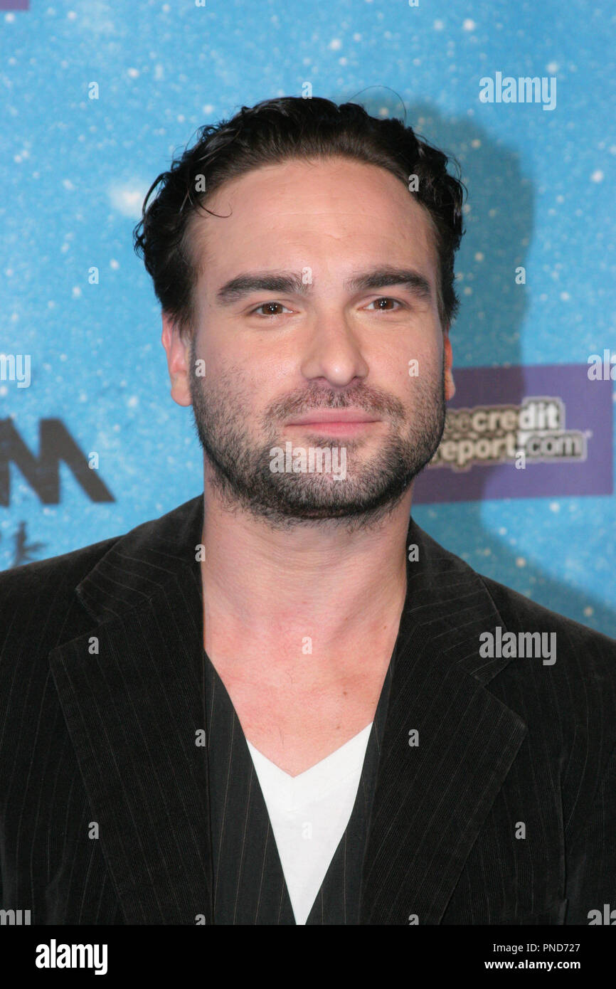 Johnny Galecki at the Spike TV's Scream 2009. Arrivals held at the ...