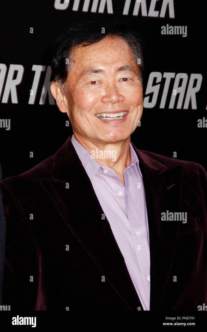 George Takei at the Los Angeles Premiere of STAR TREK held at the ...