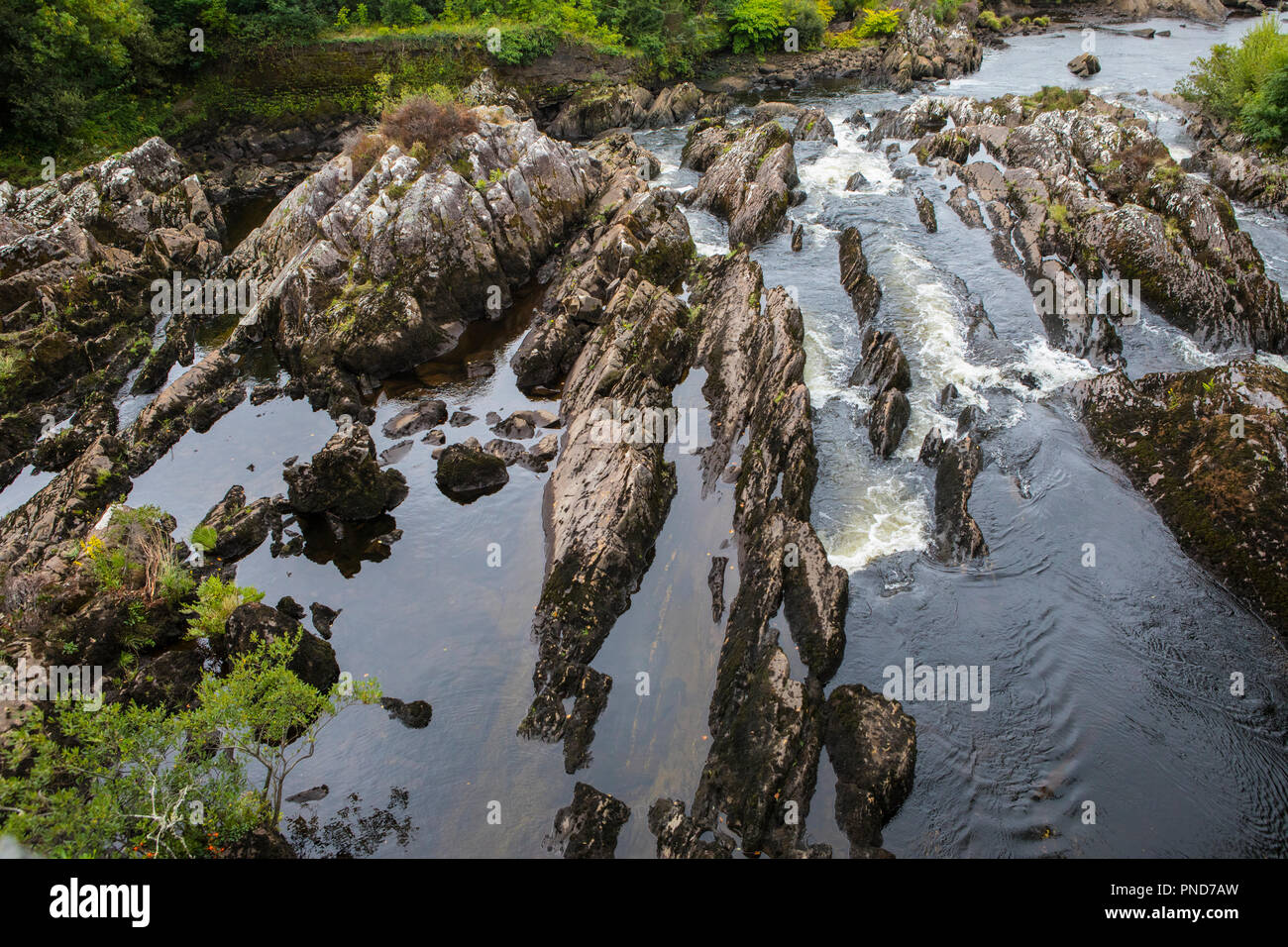 A view of the River Sneem in County Kerry, Republic of Ireland Stock ...