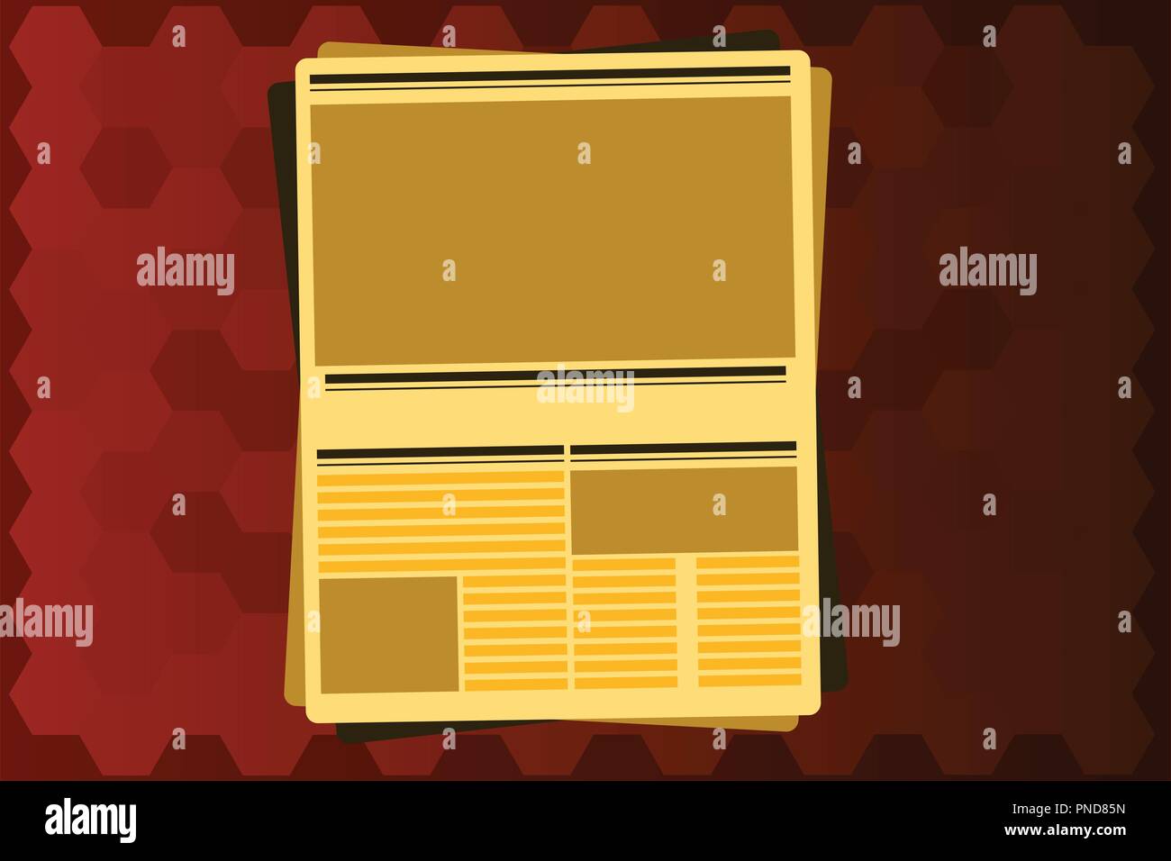 Flat design business Vector Illustration concept template copy space ...