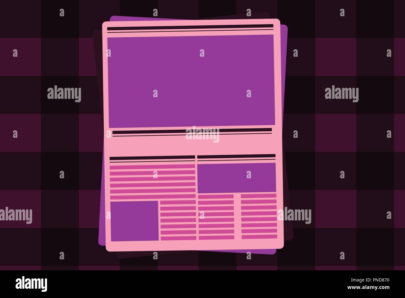 News headline posters Stock Vector Images - Alamy