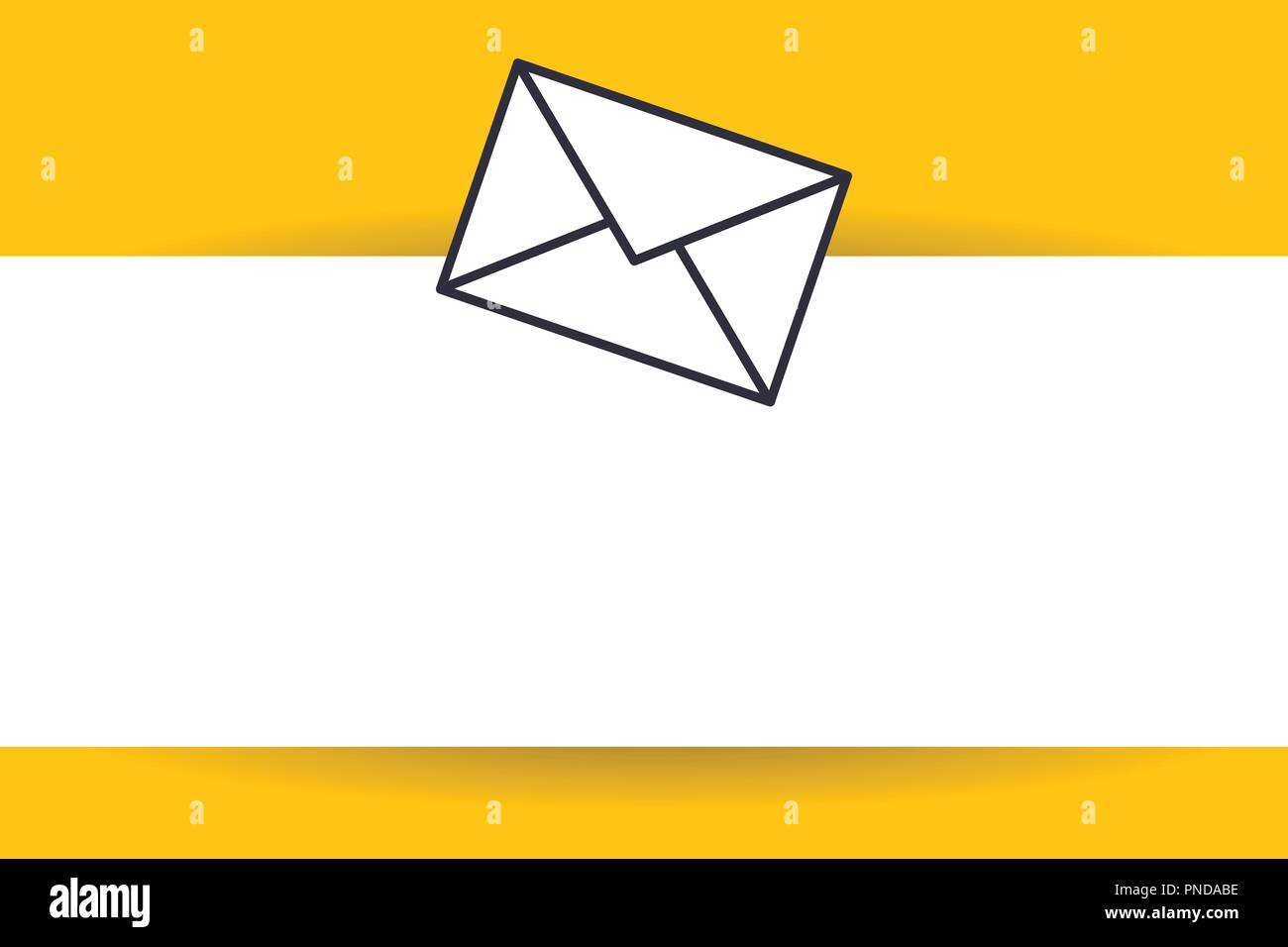 Flat design business Vector Illustration Empty template esp isolated ...