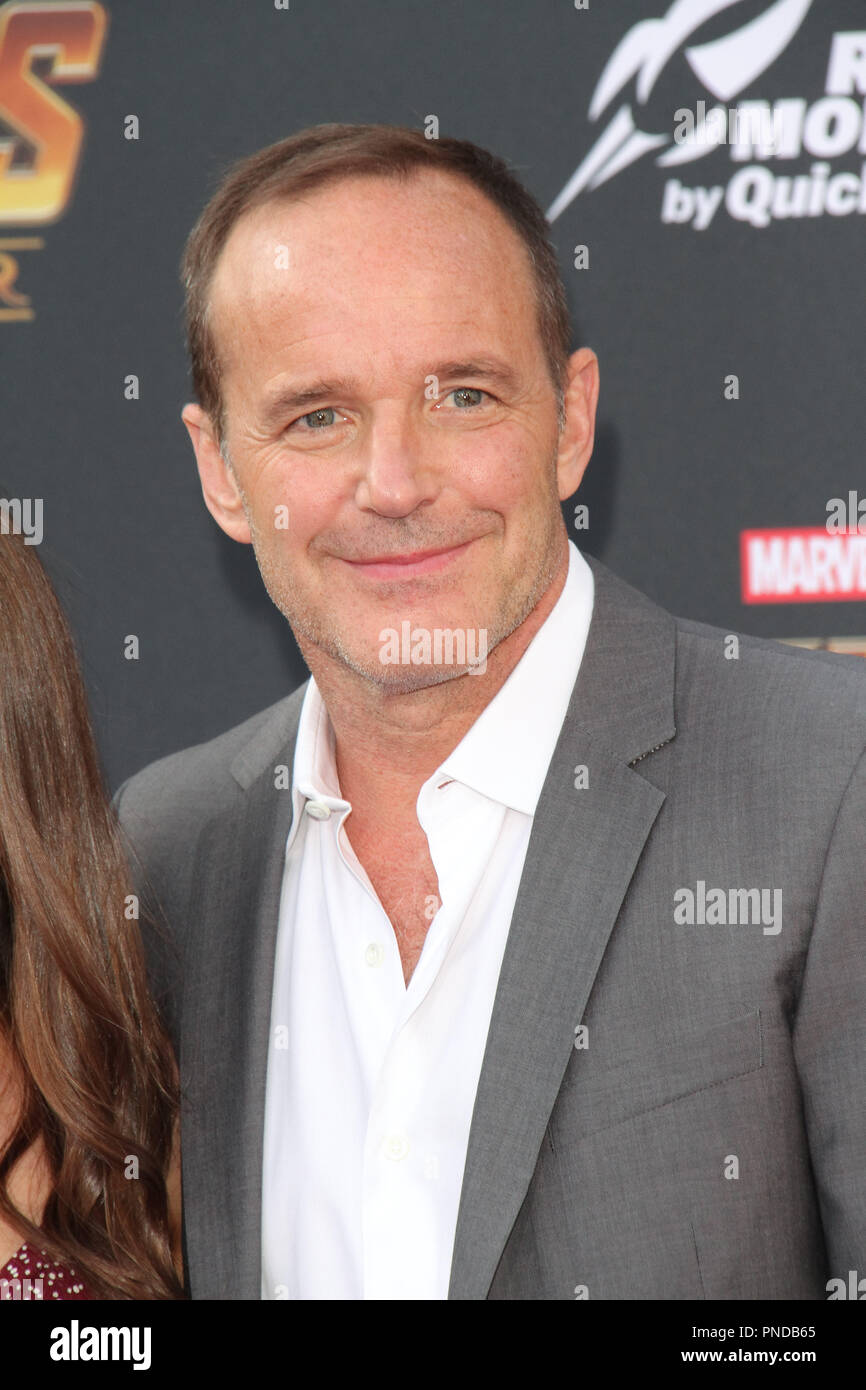 Clark Gregg at the World Premiere of Marvel Studios' "Avengers ...