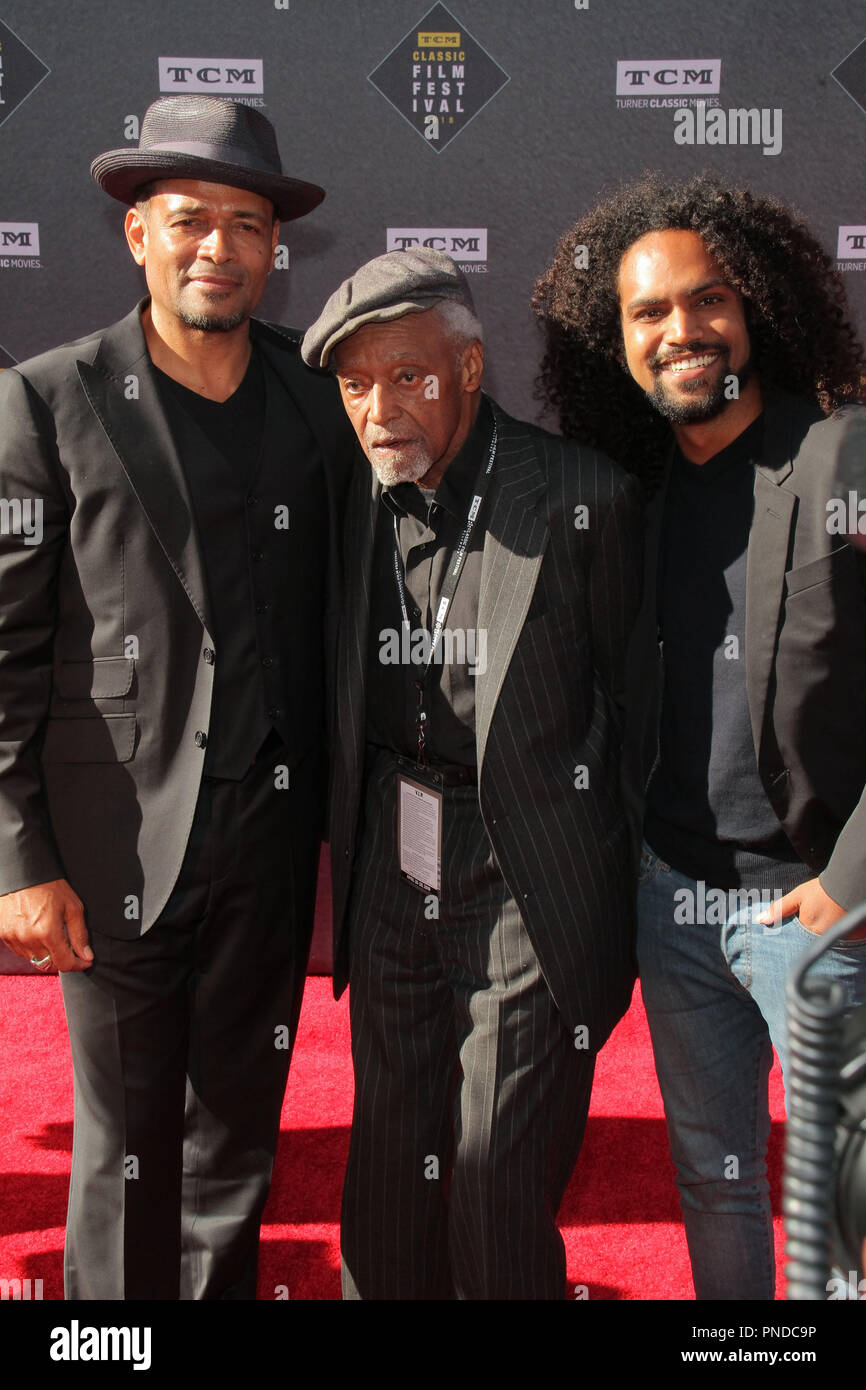 Mario Van Peebles, Melvin Van Peebles, Makaylo Van Peebles at the 2018 ...