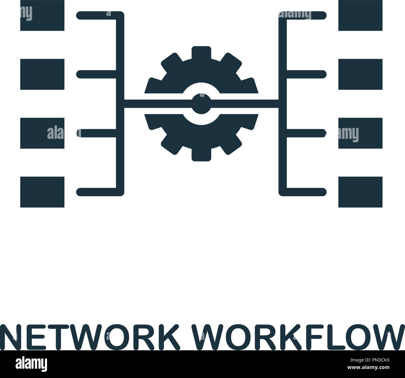 Process flow collection vector vectors hi-res stock photography and ...