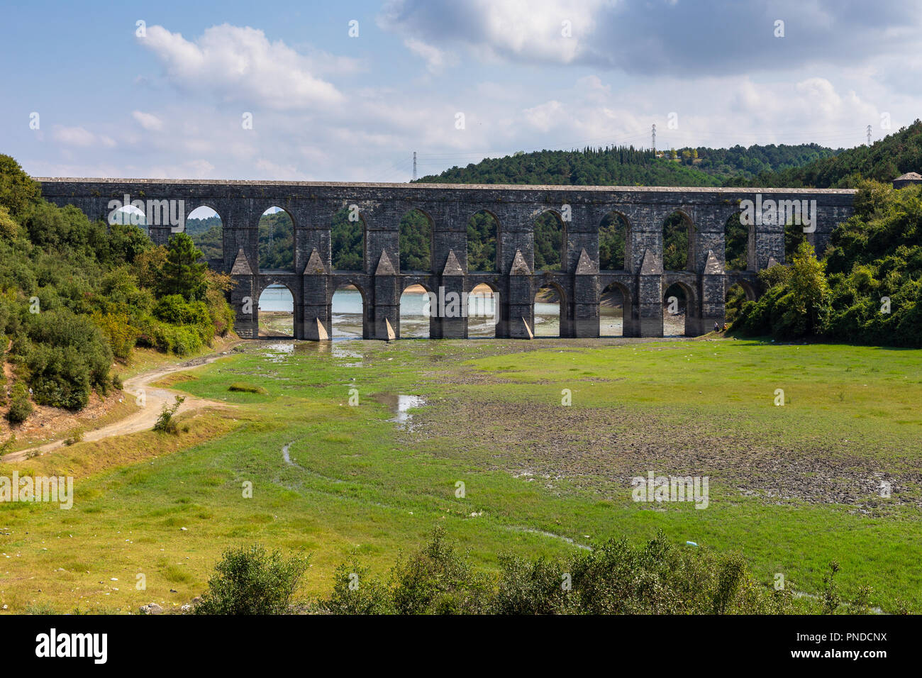 Maglova Aqueduct, Maglova Su Kemeri in Turkish, is an Ottoman aqueduct ...