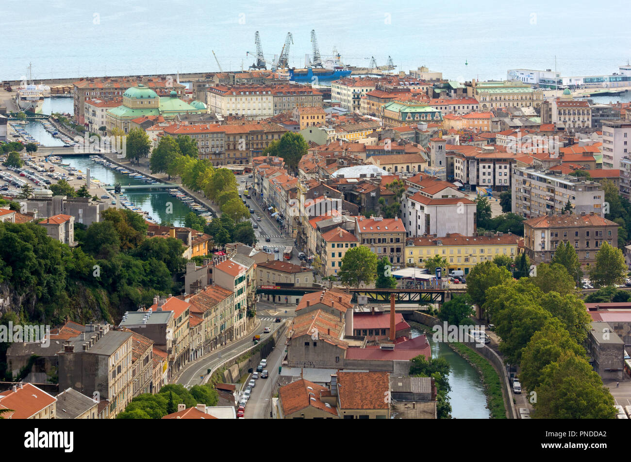 Rijeka seaport hi-res stock photography and images - Alamy