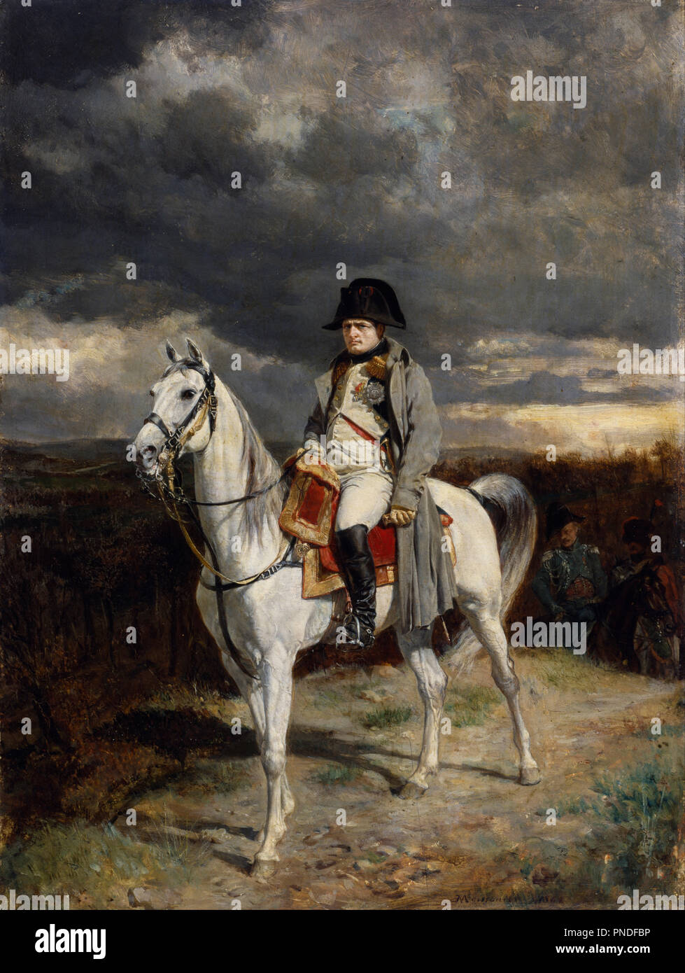 Napoleon jean louis ernest meissonier hi-res stock photography and ...