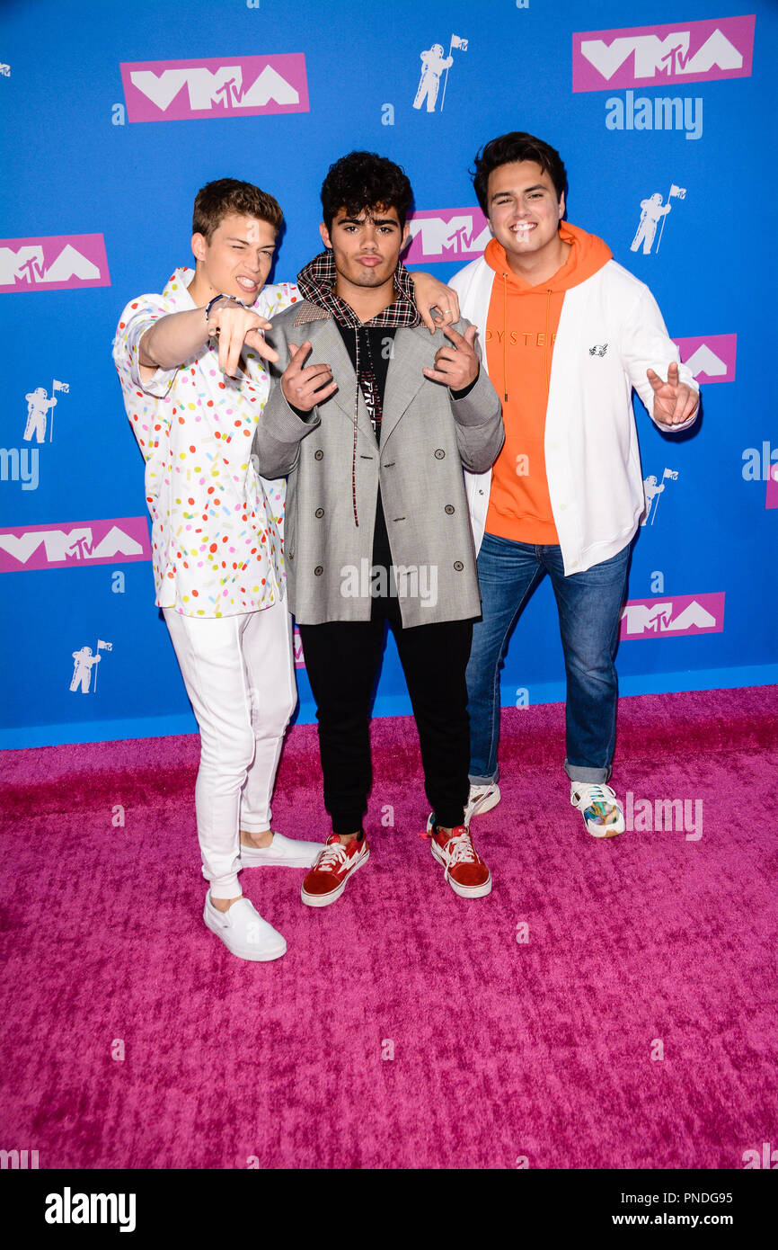 2018 MTV Video Music Awards - Arrivals Featuring: Emery Kelly, Ricky ...